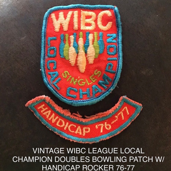 WIBC Bowling League | Other | Wibc Bowling Patch Lot Of 4 Mint Patches ...